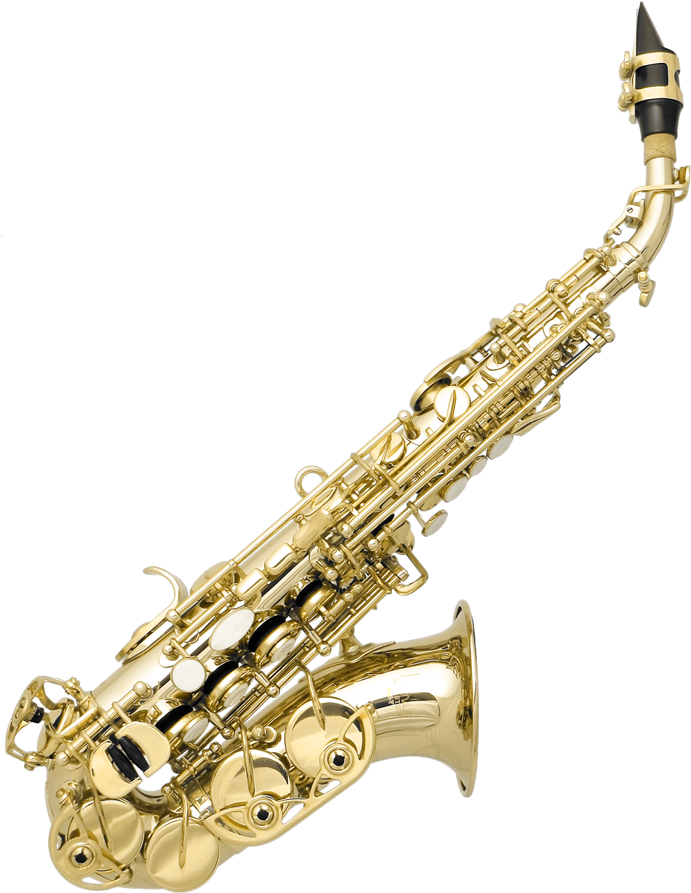 Download Transparent Saxophone Player Clipart - Yamaha Curved Soprano ...