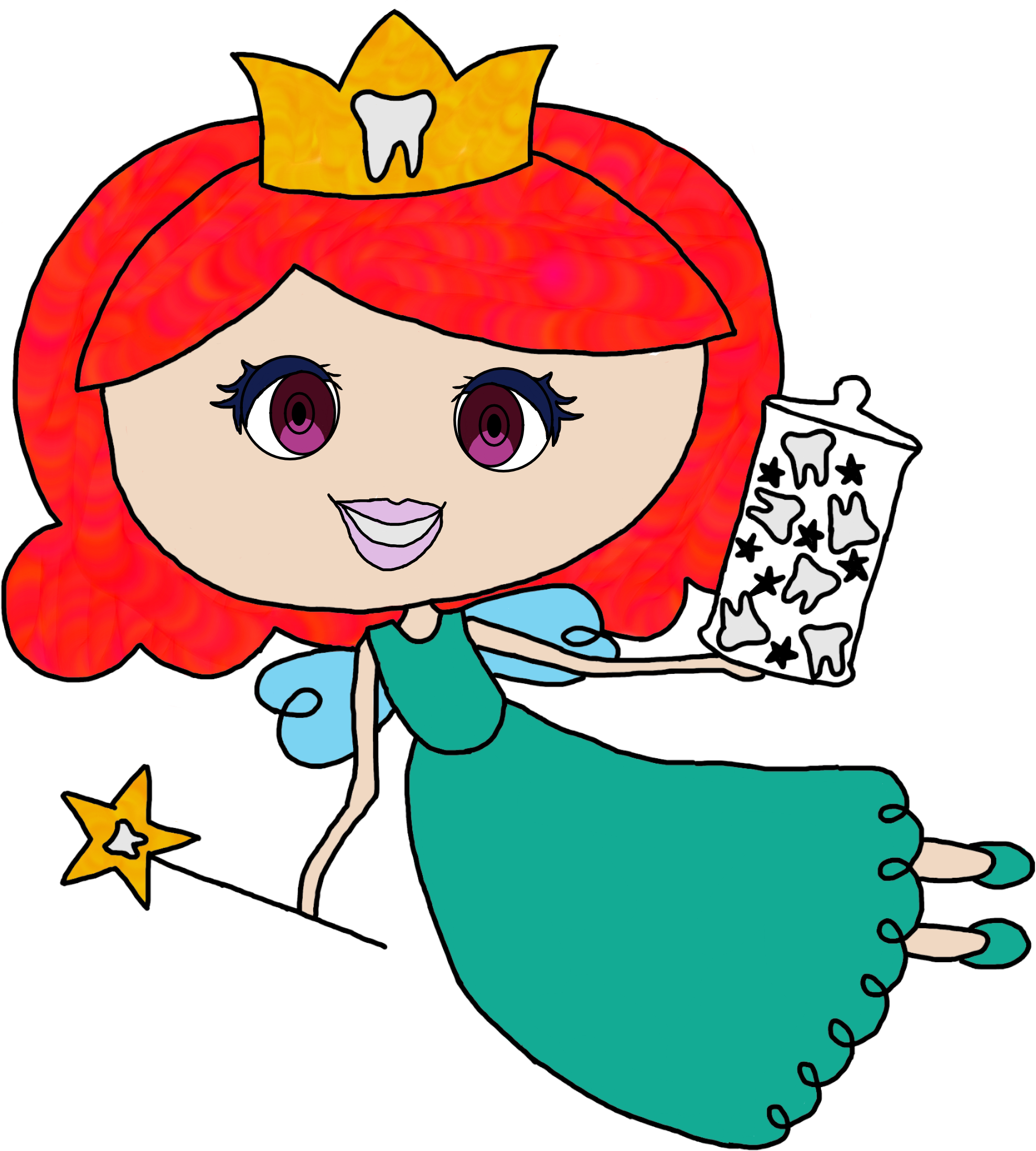 #toothfairy #tooth #teeth #jar #fairy #wings #cartoon - Tooth Fairy ...