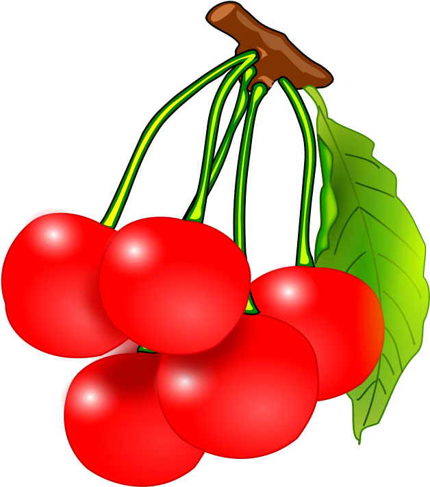 Fruit Clip Art - Cherry Clipart - Png Download - Full Size Clipart ...