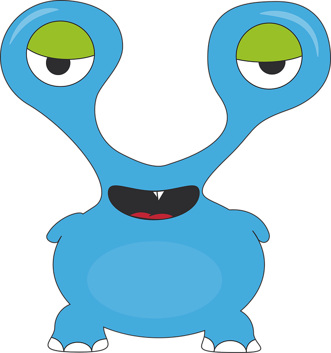 Alien Wallpaper Clipart Extraordinary Inspiration - Cartoon Alien No ...