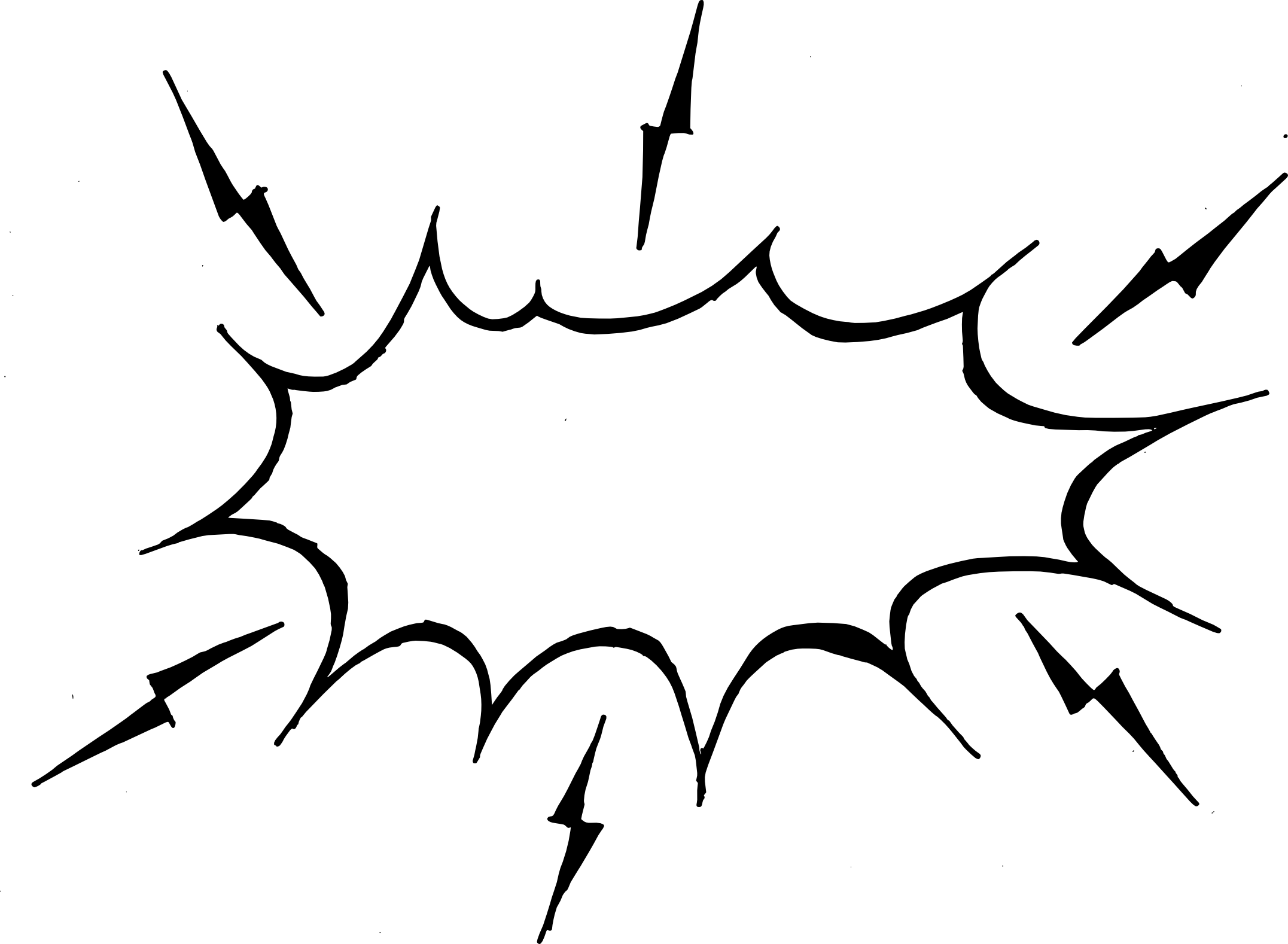 Speech Balloon Comics Comic Book Clip Art - Transparent Comic Bubble ...