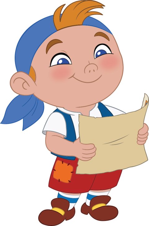 Jake The Never Land Pirates Clipart - Cubby Jake Y Los Piratas - Png ...