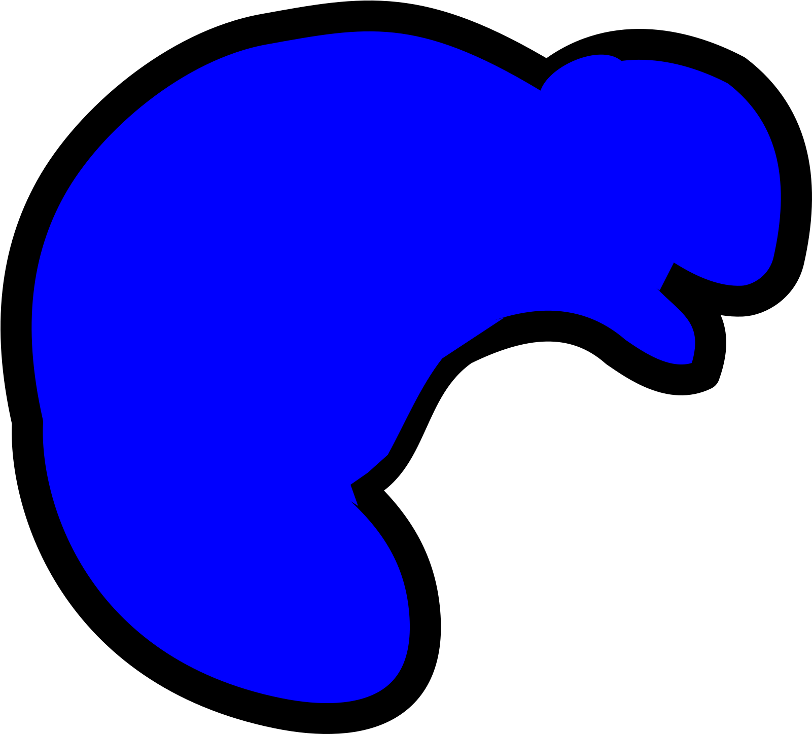 Blue Beaver Svg Clip Arts - Png Download - Full Size Clipart (#5247102 ...