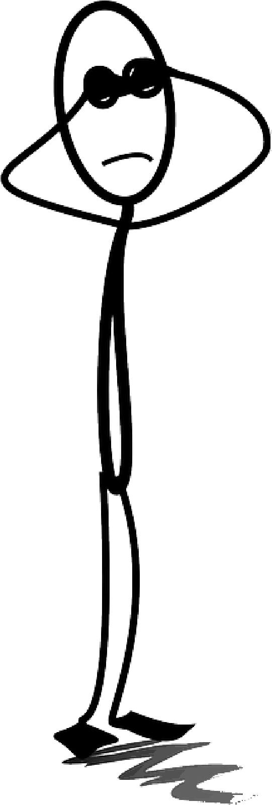 Cry, Looking, Stickman, Stick Figure, Matchstick Man - Transparent ...