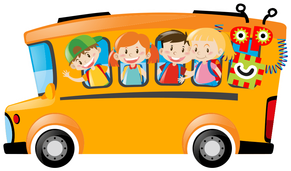 Before And After School Program Barrie - Bus Driver Clipart - Png ...