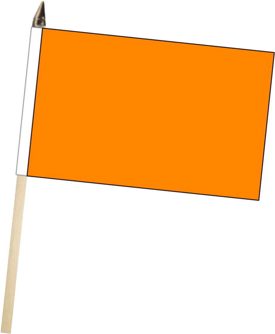 Plain Orange Flag Png Clipart - Orange Flag Clipart Transparent Png ...