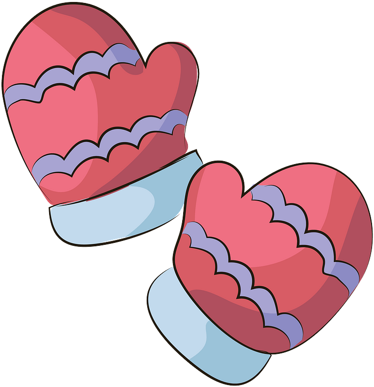 Mittens Clipart - Png Download - Full Size Clipart (#5251822) - PinClipart