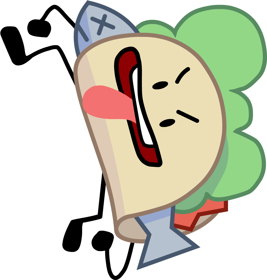 Taco Battle For Dream - Battle For Bfdi Taco Clipart - Full Size ...