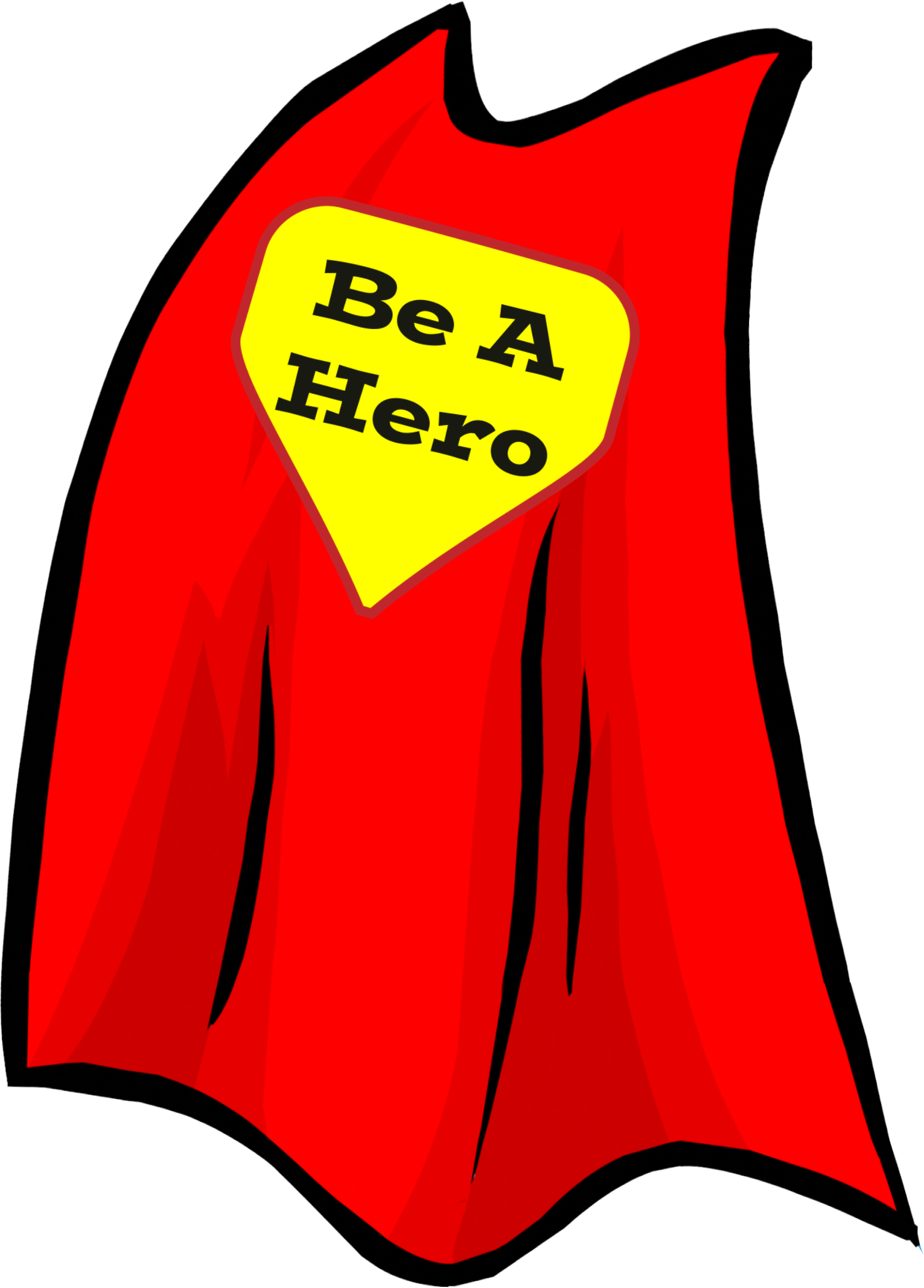Hero In Cape Png - Hero Cape Clip Art Transparent Png - Full Size ...