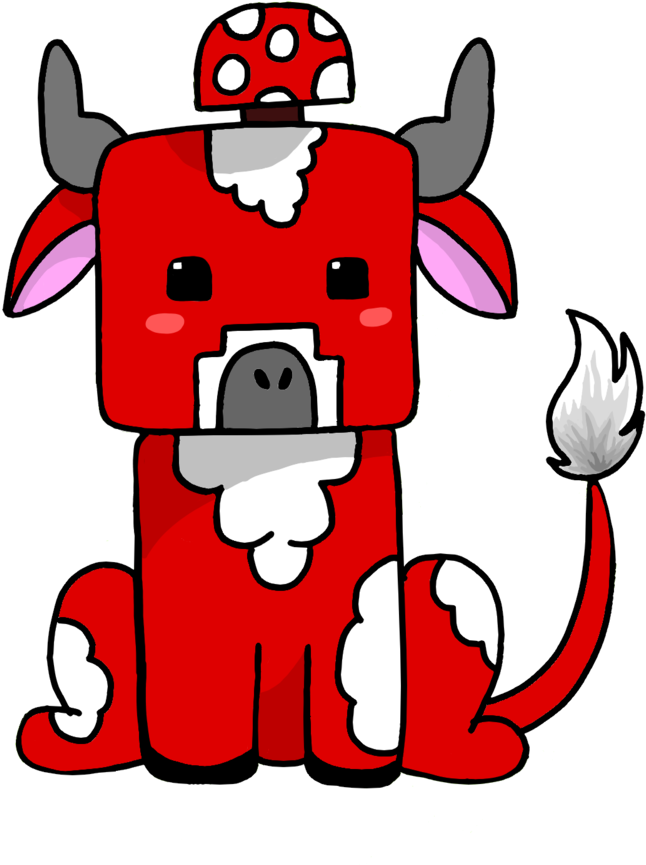 Mooshroom Png Clipart - Full Size Clipart (#5263876) - PinClipart