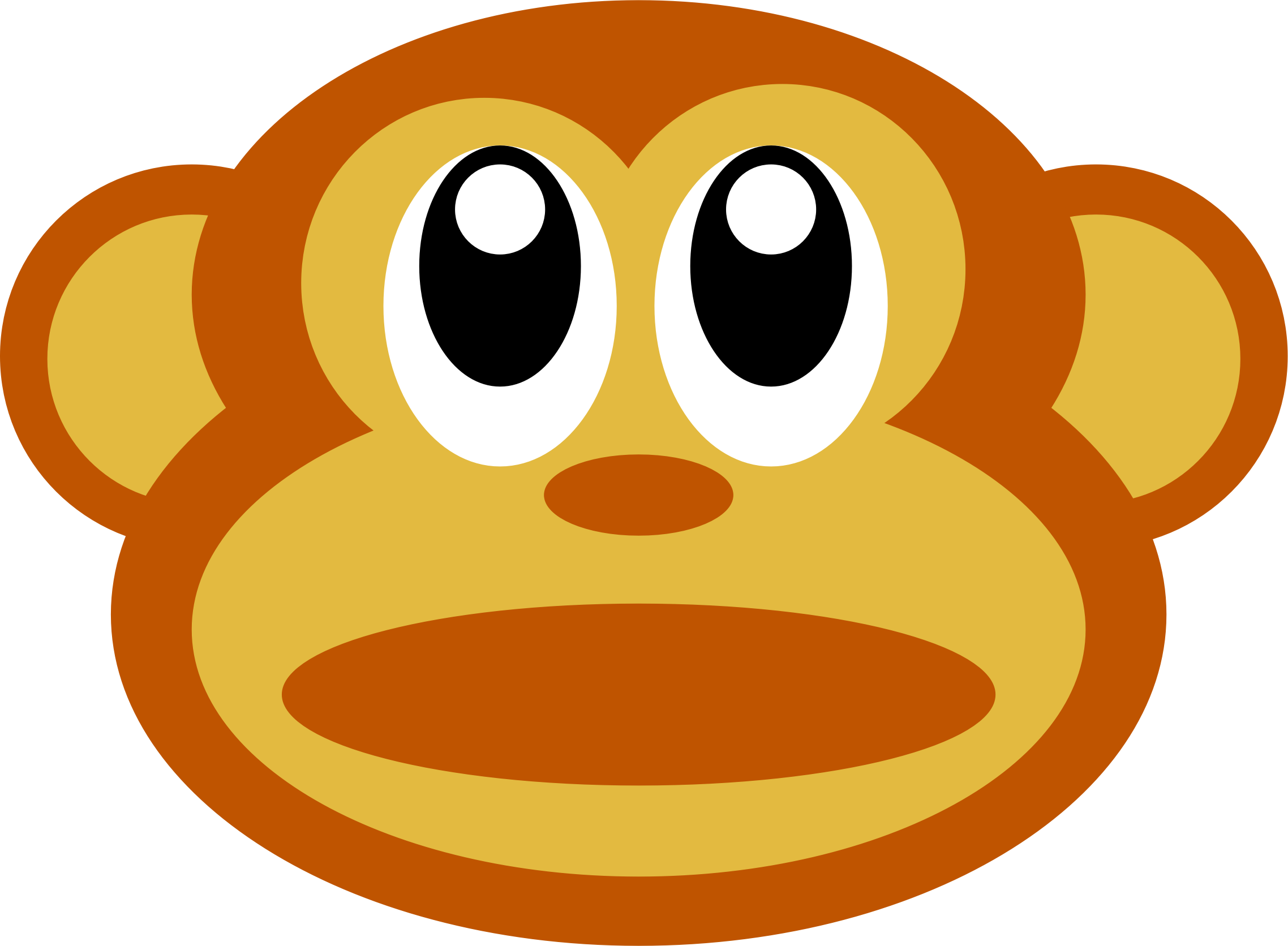 Clipart Monkey Face Clipartfest - Monkey Face Clipart - Png Download ...