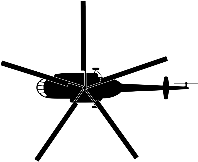 Angle,ceiling Fan,rotorcraft - Helicopter Top View Transparent Clipart ...