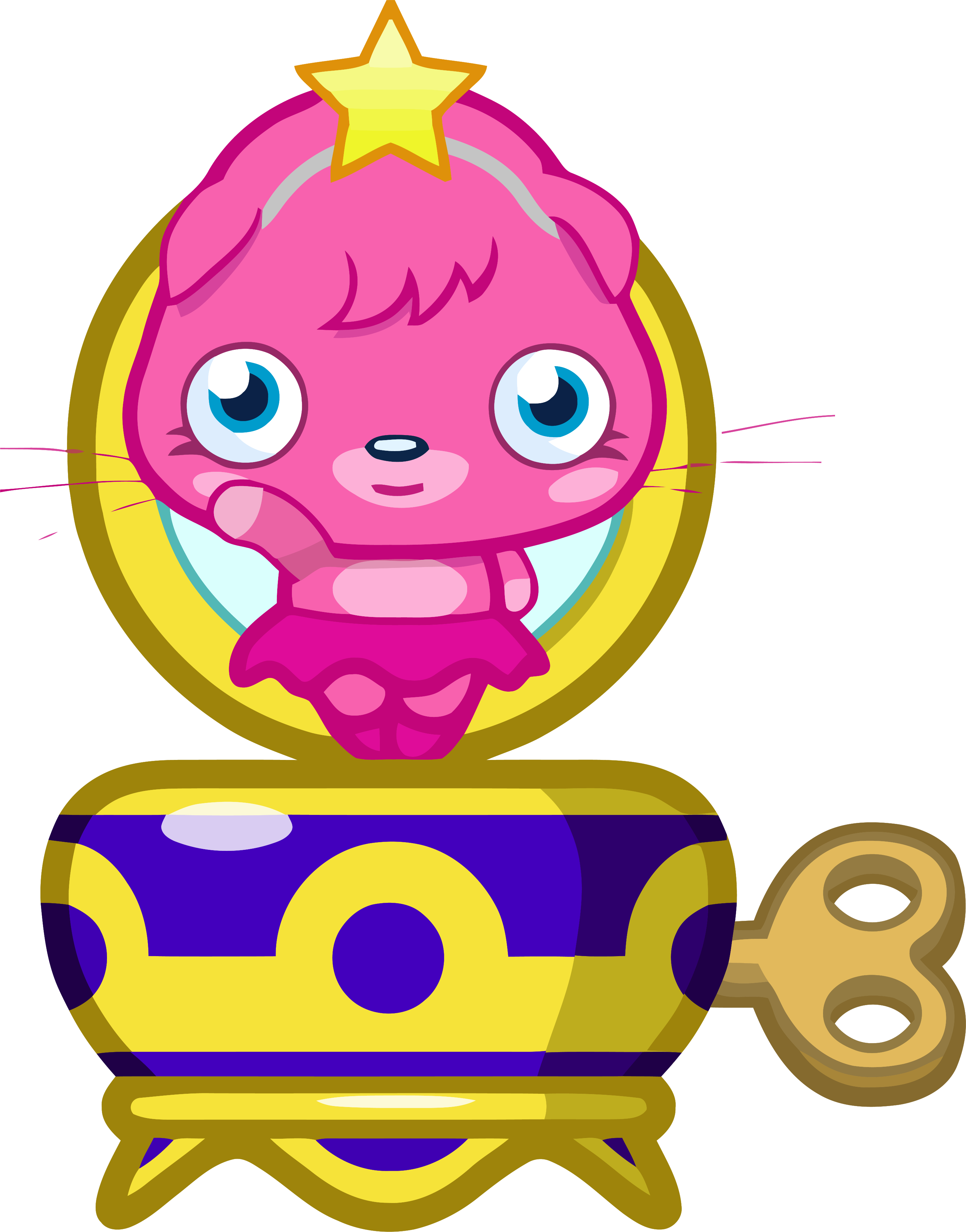Box Clipart Princess - Moshi Monsters Poppet - Png Download - Full Size ...