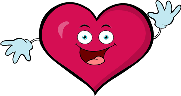 Clip Art Heart Symbol Love Emotions Happy - Transparent Happy Heart ...