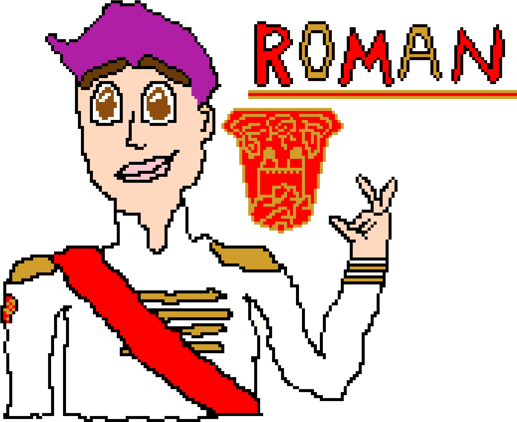 Sanders Sides Pixel Art Clipart - Full Size Clipart (#5273454) - PinClipart