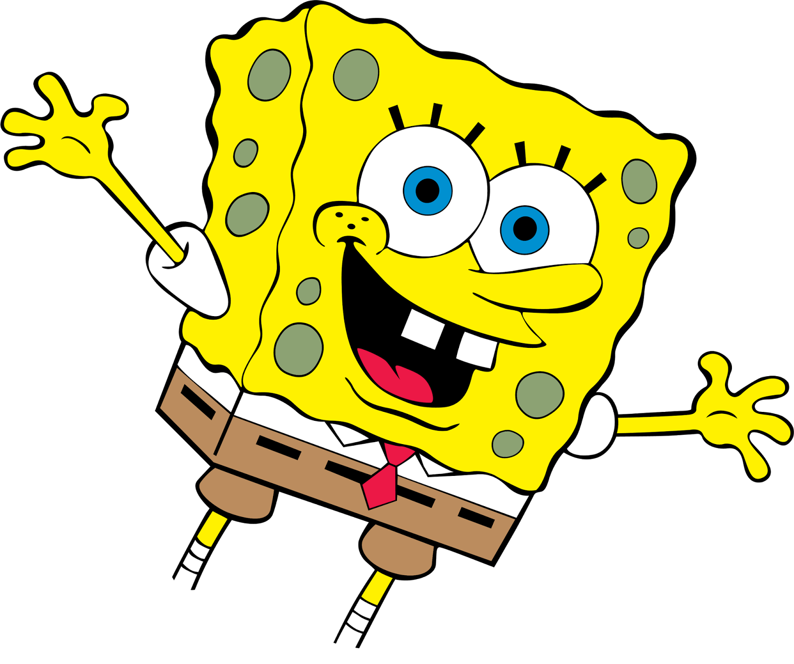 Sponge Bob Clip Art - Sponge Bobcliparts - Png Download - Full Size ...