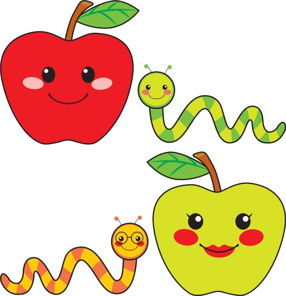 Download Apple Worm Free Clipart Graphic Black And White Download ...