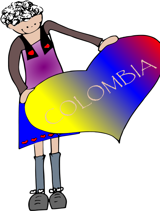 Colombia - Cartoon Clipart - Full Size Clipart (#5276941) - PinClipart