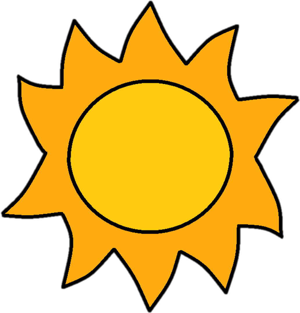 Noon Sun Clipart Clip Art Black And White August - Circle - Png ...