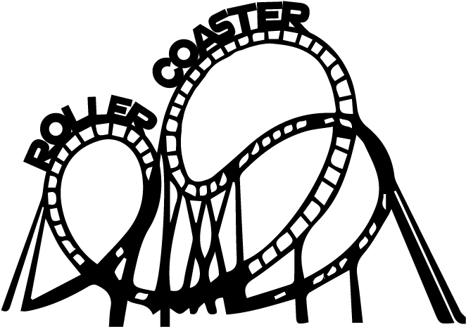 Transparent Background Roller Coaster Clip Art - Png Download - Full ...