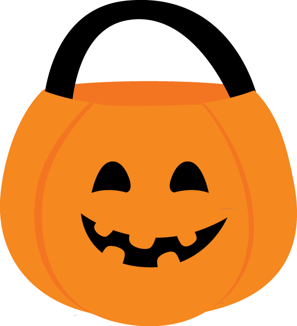 Pumpkin Clipart Filigree - Halloween Bucket Clipart - Png Download ...