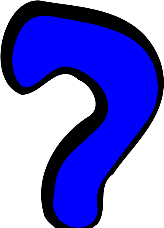 Download Blue Question Mark Svg Clip Arts - Question Mark Blue Cartoon ...