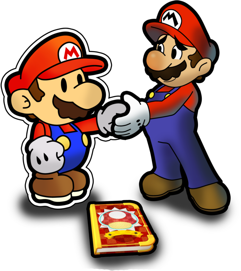 Goodbye Clipart Wave Hi, Picture - Paper Mario Sticker Star Mario - Png ...