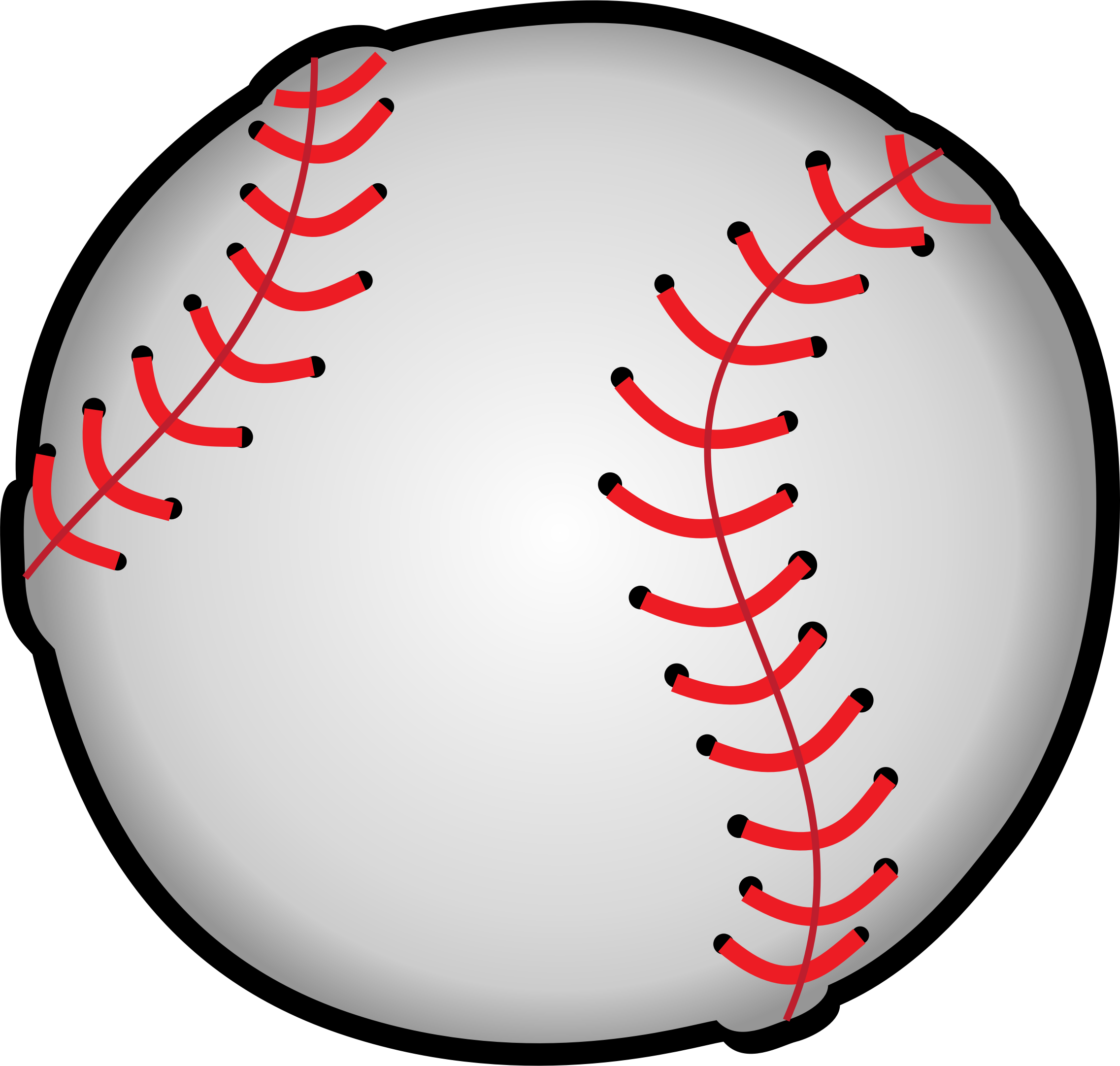 Baseball Clipart Png - Transparent Background Baseball Clipart - Full ...
