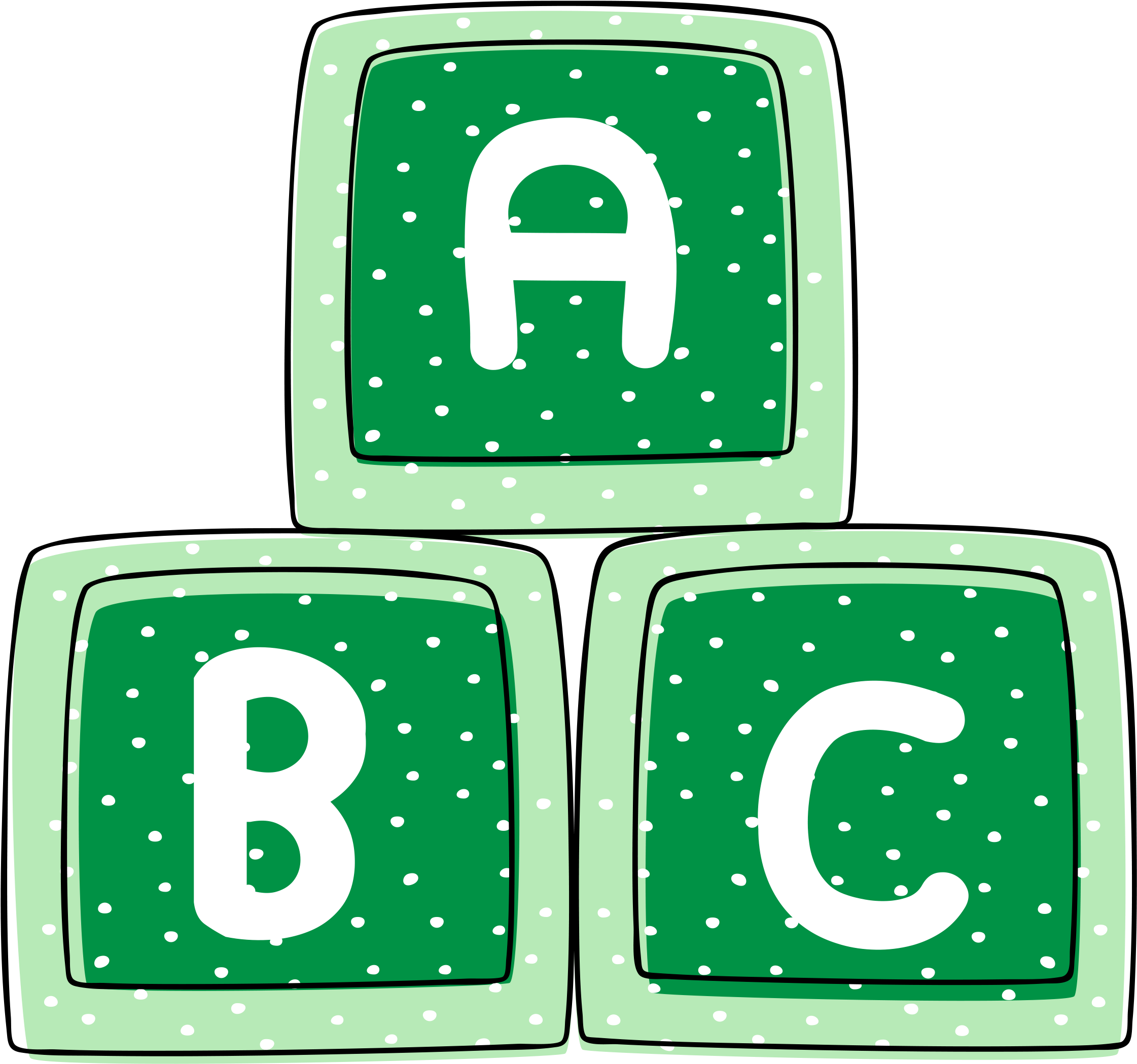 Pink Baby Blocks Clipart - Png Download - Full Size Clipart (#5286763 ...