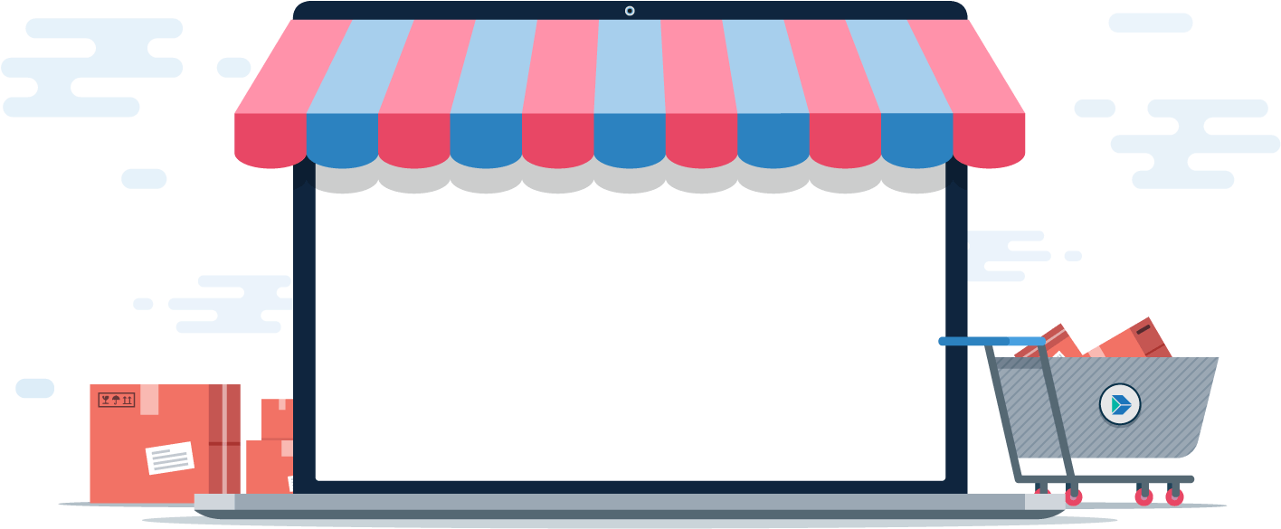 Download Shop Clipart Awning - Online Store Png Transparent Png ...