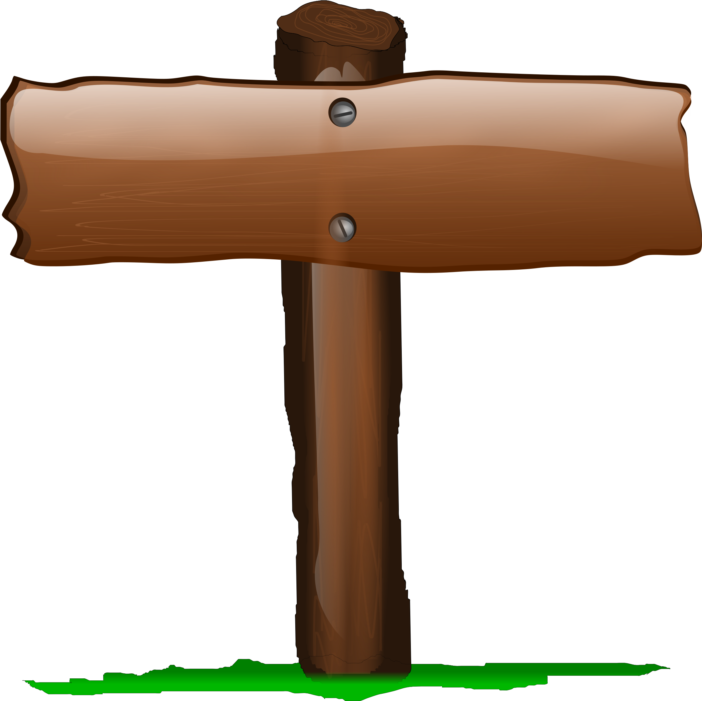 Sign Wood Clip Art - Wooden Sign Clear Background - Png Download - Full ...