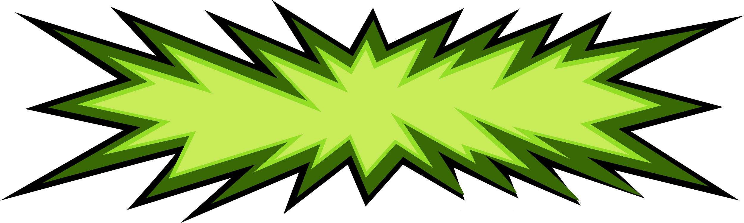 Comic Explosion Png Green Clipart - Full Size Clipart (#5288837 ...