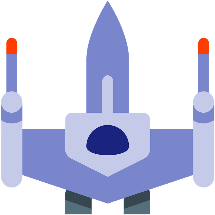 Space Fighter Clipart - Fighter Spaceship Clip Art - Png Download ...