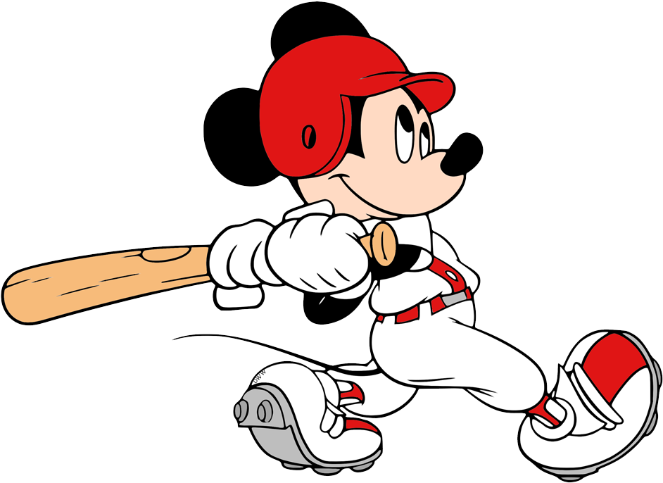 Clipart Baseball Mickey Mouse - Baseball Clipart - Png Download - Full ...