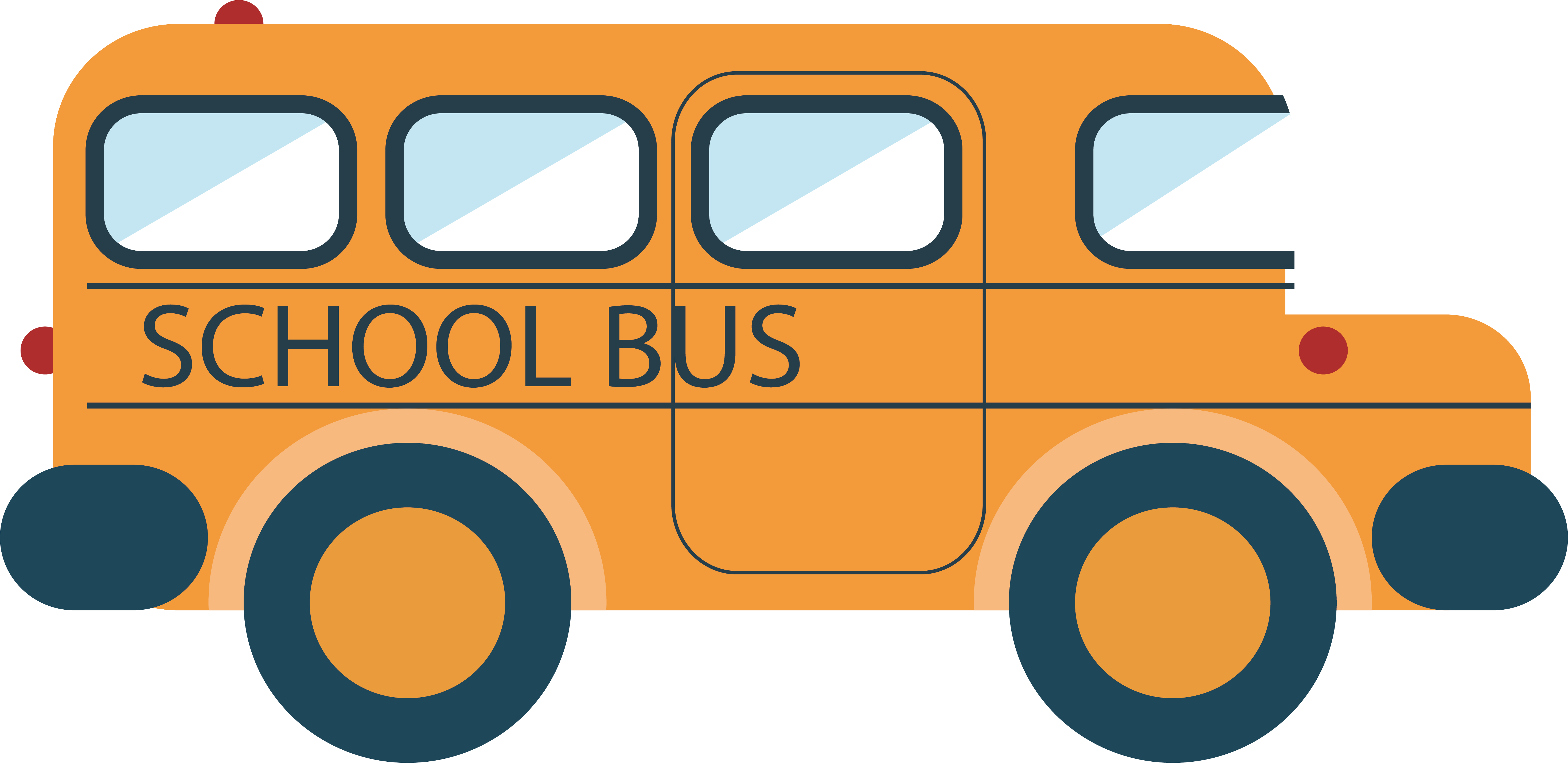 Download Cartoon School Bus Png Clipart (#5293920) - PinClipart