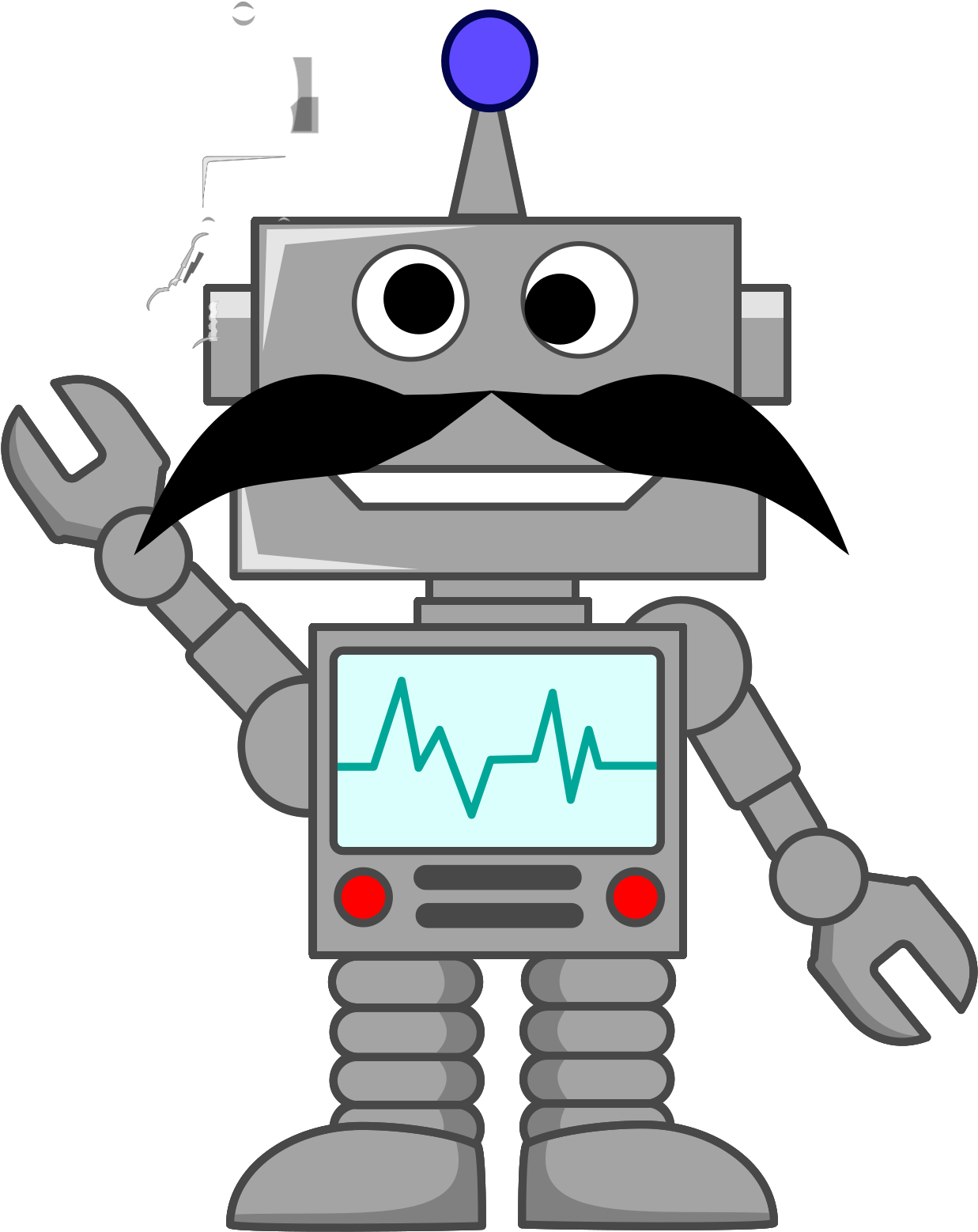 Download Robot Clipart Png Transparent Png (#5297169) - PinClipart