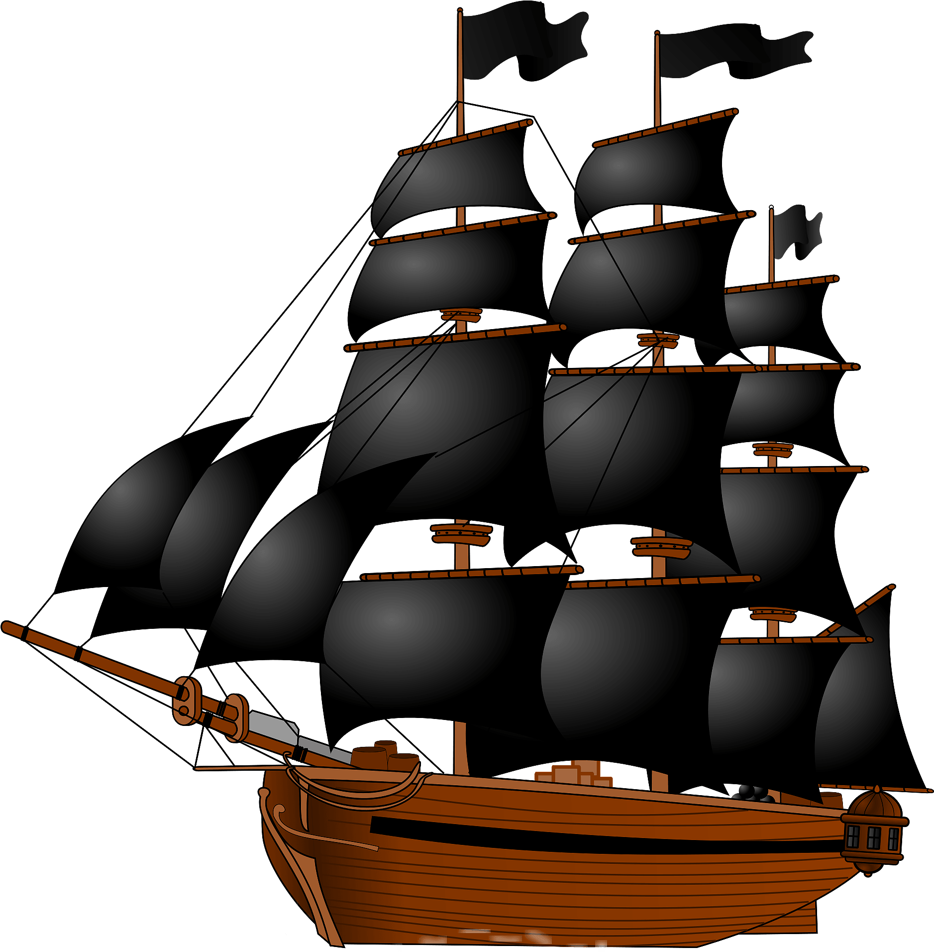 Download Pirate Ship Clipart - Free To Use Pirate Ship - Png Download ...