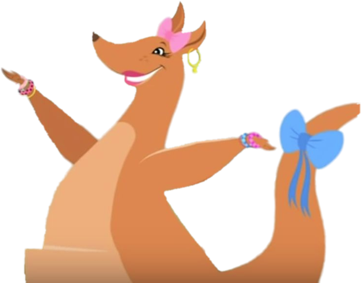 Willas Kangaroo Koko - Willa's Wild Life Kangaroo Clipart - Full Size ...