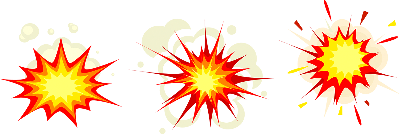 Download Clipart Cloud Explosion - Explosions Clipart - Png Download ...