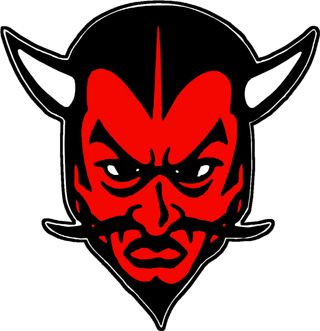 Download Red Devil Basketball Clipart Vector Black And White ...