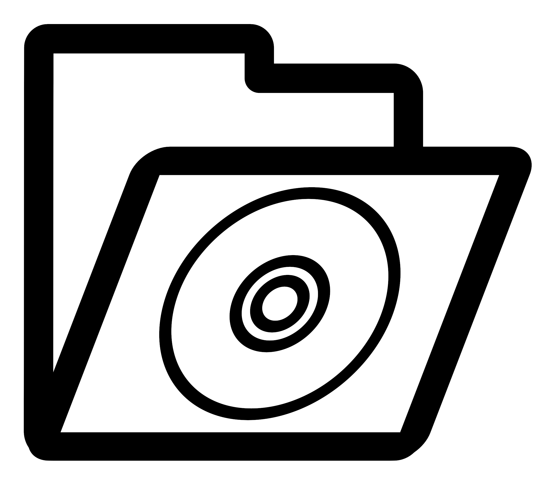 Mono Folder Cd Clip Arts - File Icon Transparent - Png Download - Full ...