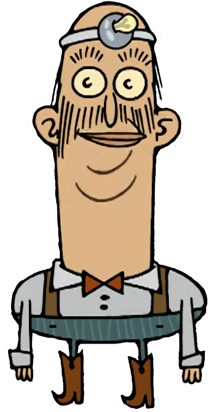 Flapjack Character Doctor Julius Barber Transparent - Flapjack ...