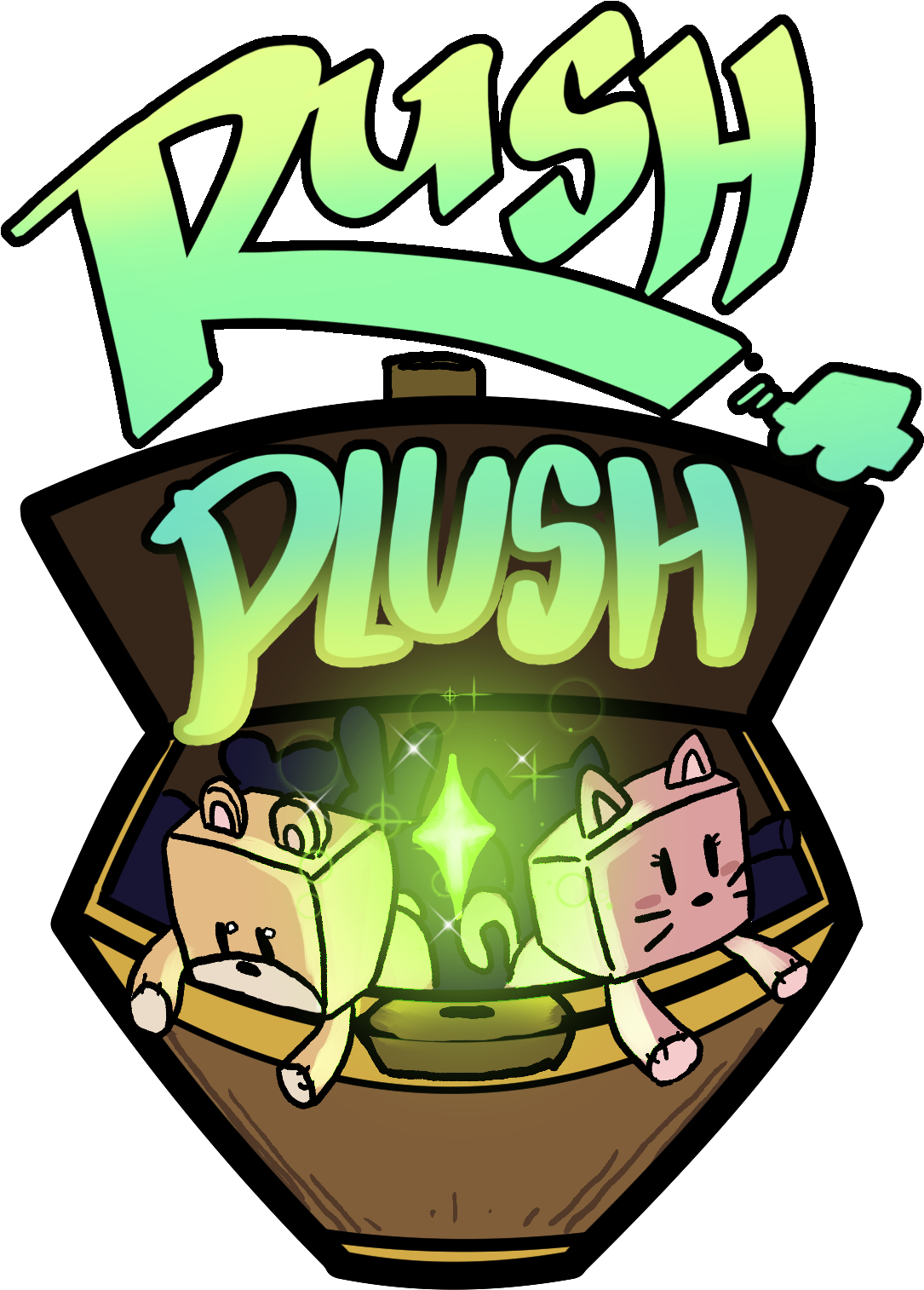 Rush Plush Title Card Clipart - Full Size Clipart (#5308349) - PinClipart