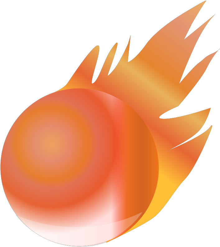 Fire Ball Svg Clip Arts - Red Fire Ball - Png Download - Full Size ...