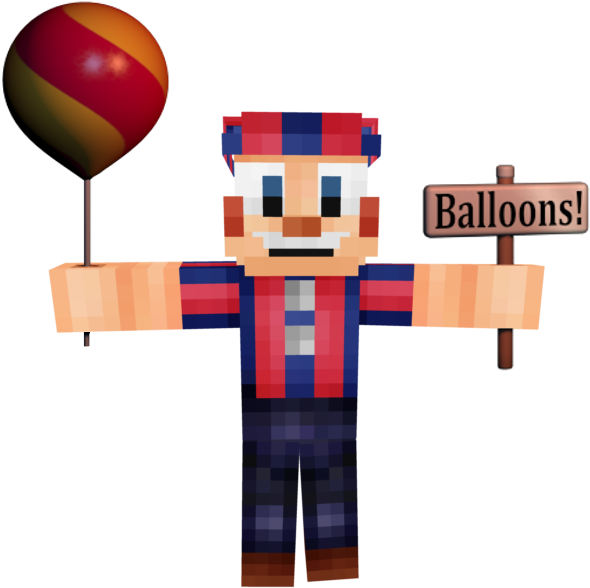 Minecraft Free Balloon Boy Skins Clipart - Full Size Clipart (#5309761 ...