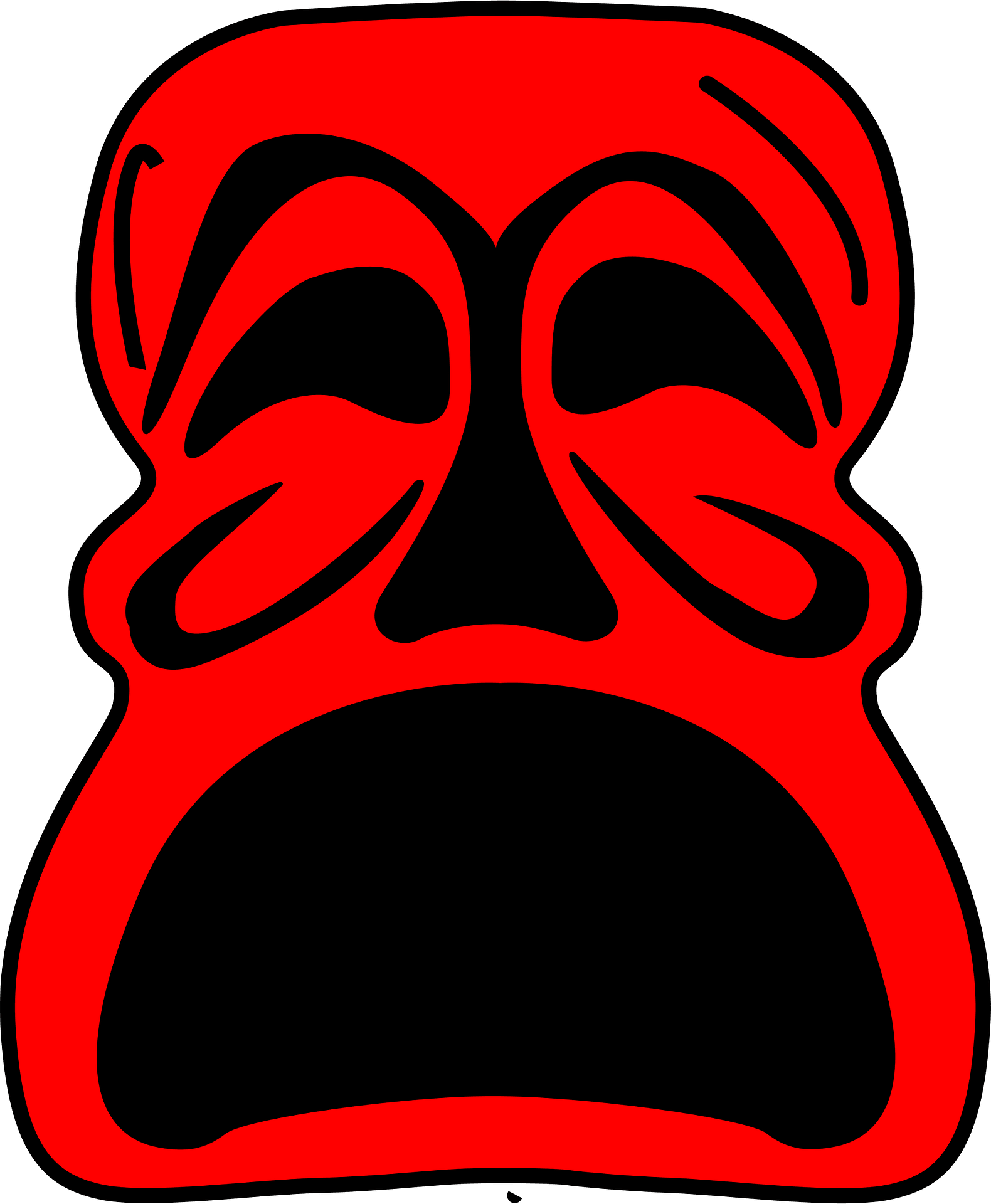 Theatre Mask Clipart - Sad Mask - Png Download - Full Size Clipart ...