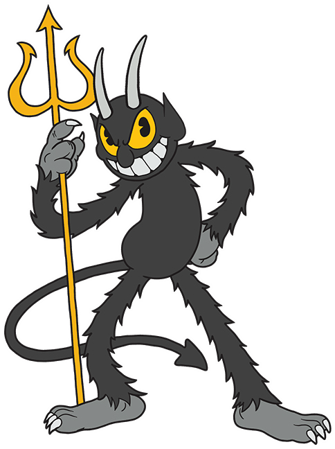 Villains Wiki - Cuphead Devil Clipart - Full Size Clipart (#5315706 ...
