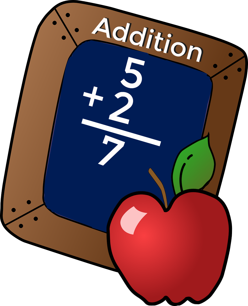 Download School Subtraction Scrapbook Sign To Personalize - School Clip ...