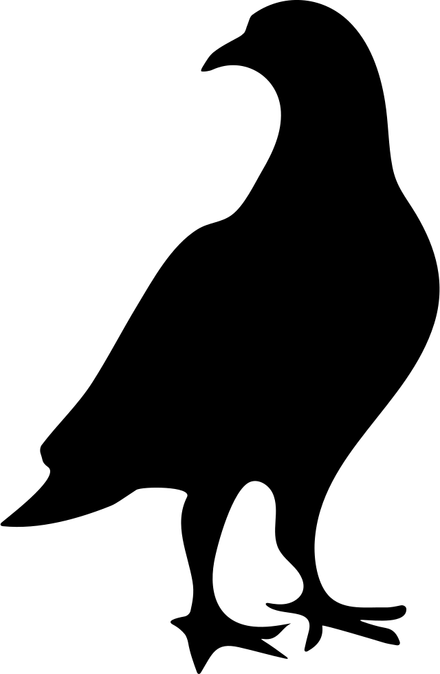 Download Pigeon Bird Shape - Vector Oak Tree Leaf Clipart (#5328795 ...