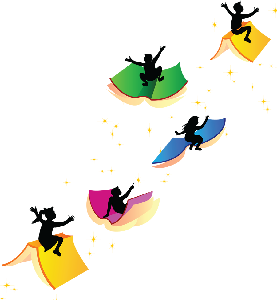 Download Mikkelsen Madness Library - Flying Books Png Transparent ...